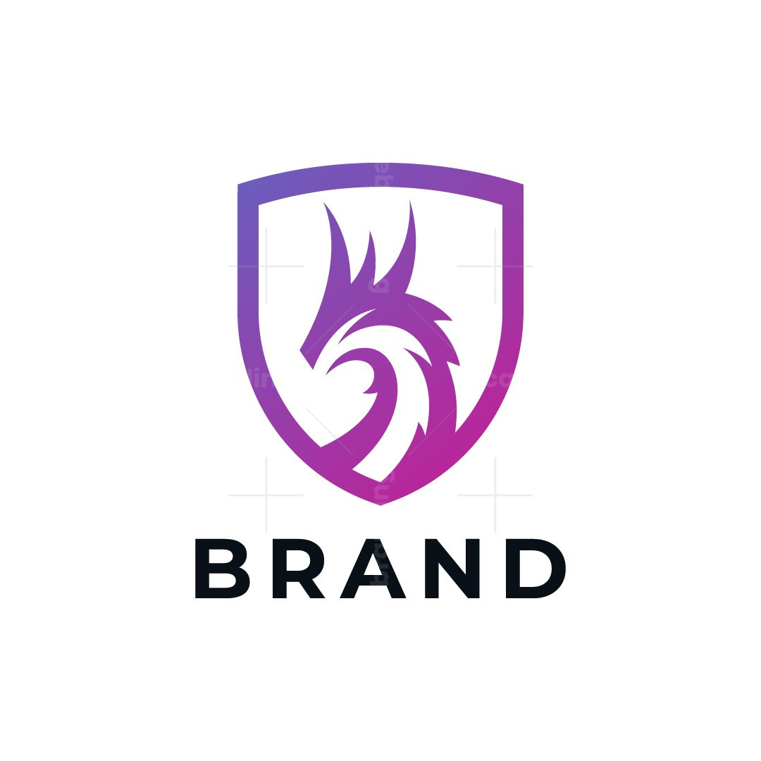 Dragon Shield Logo | Scalebranding