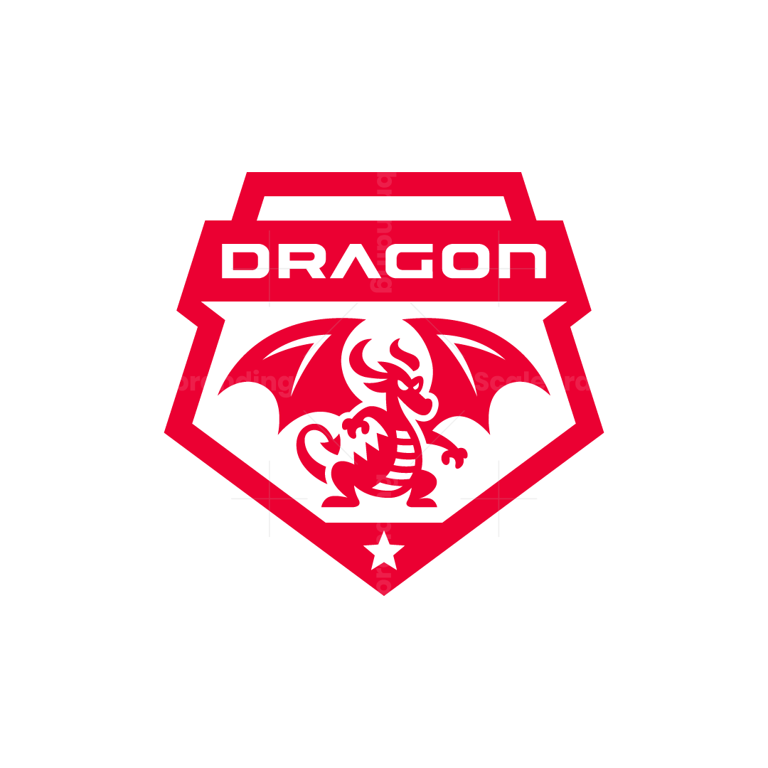 Cartoon Dragon Logo