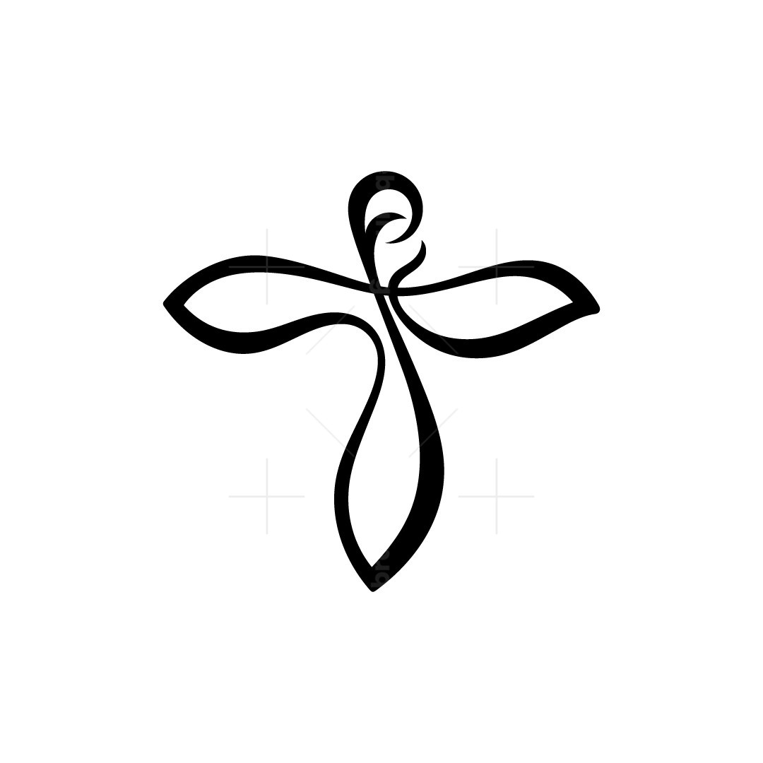Dragonfly Abstract Intimacy Logo | Scalebranding