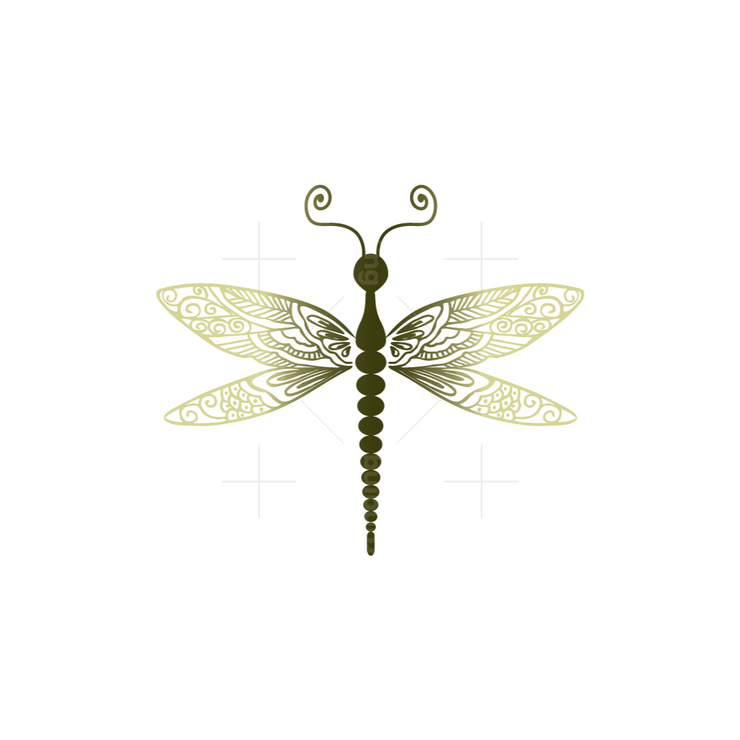 Dragonfly Wings Design Logo | Scalebranding