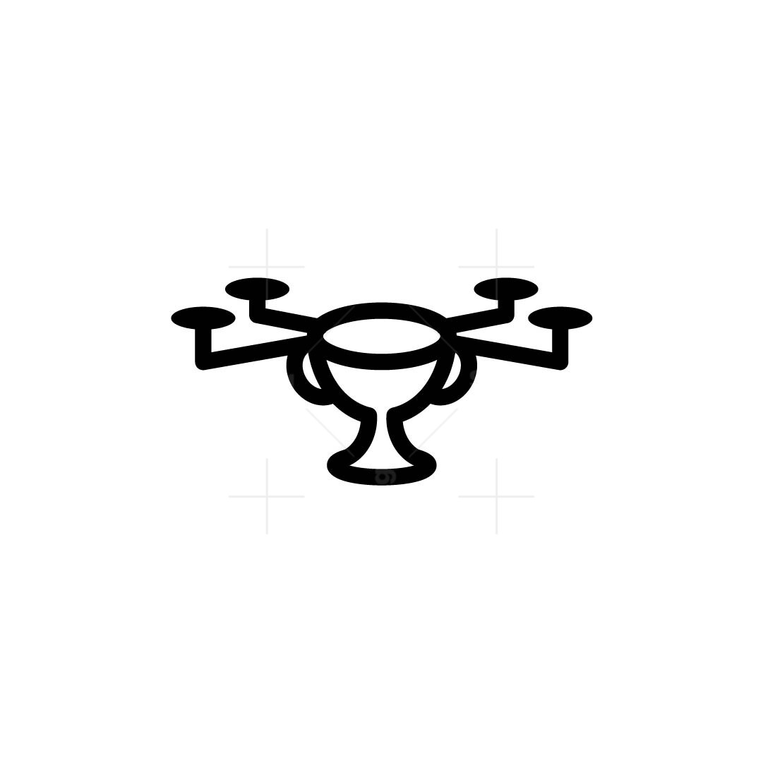 Drone Trophy Logo | Scalebranding
