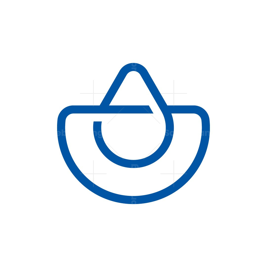 Drop Bag Simple Line Logo | Scalebranding