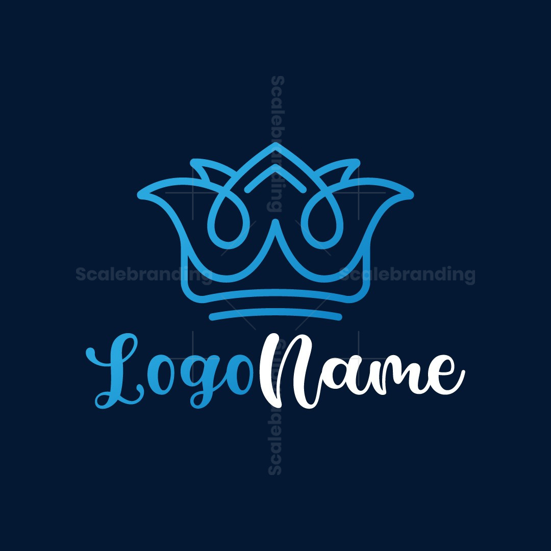 Droplet Crown Logo | Scalebranding