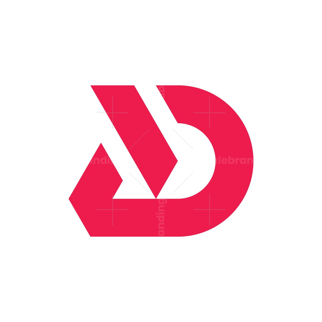 DV or VD Monogram Logo | Scalebranding