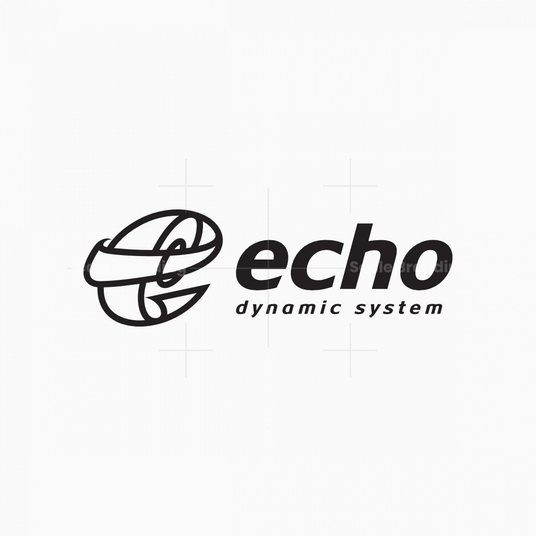 Dynamic Letter E Outline Logo | Scalebranding