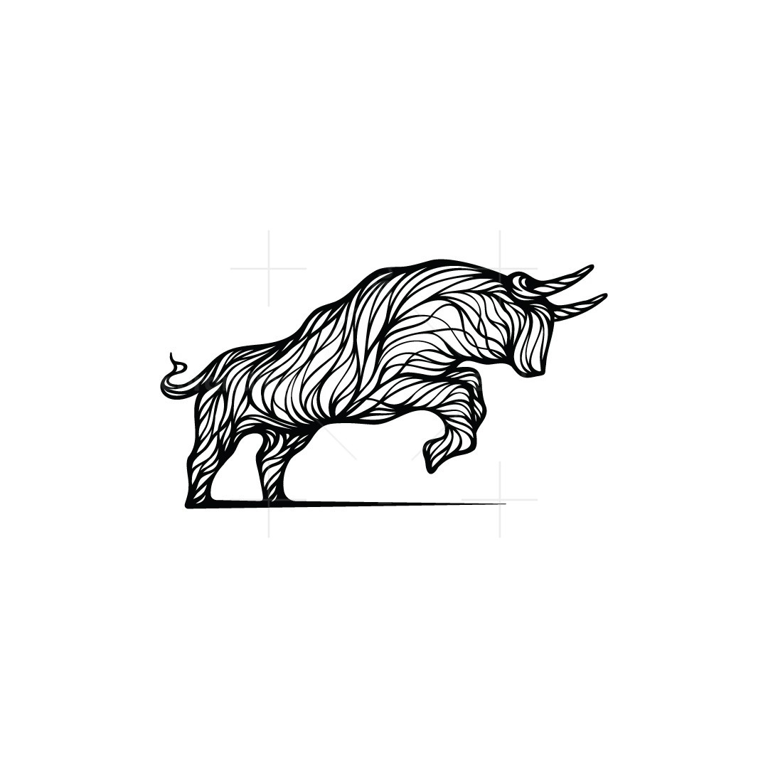 Raging Bull Head Logo Profile For Raging Bull Events