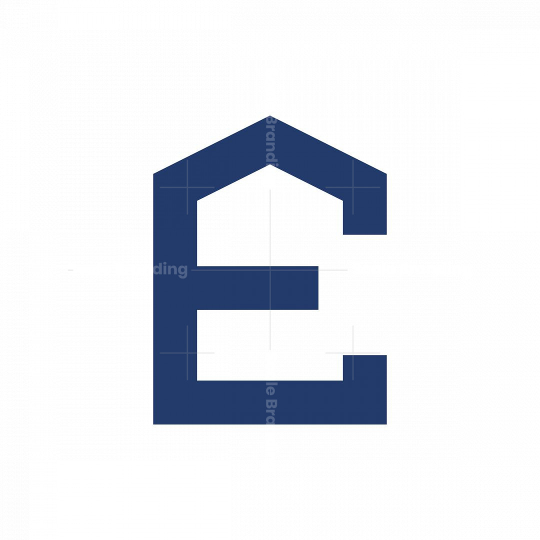 E letter building construction logo | Scalebranding