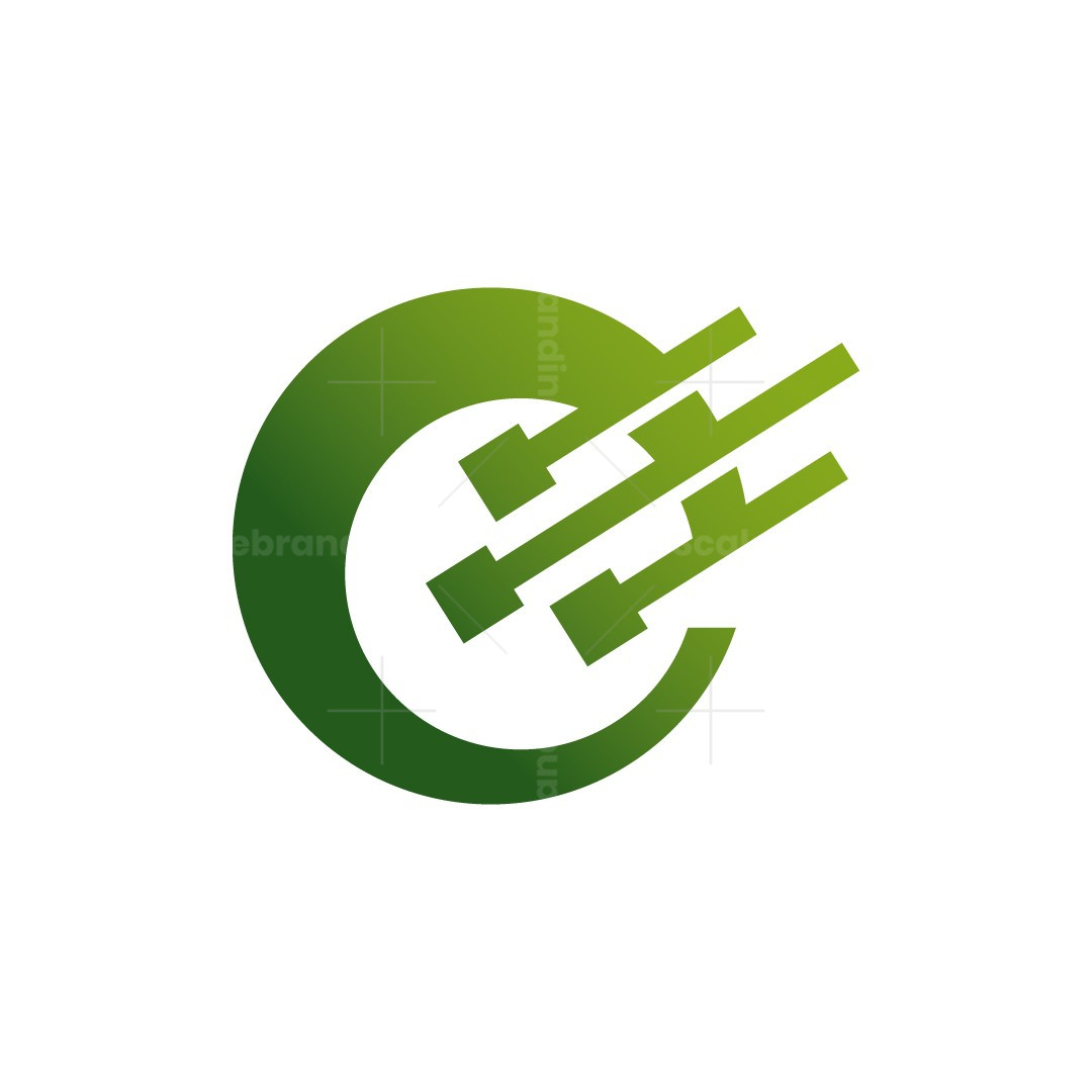 E Letter Tech Logo | Scalebranding