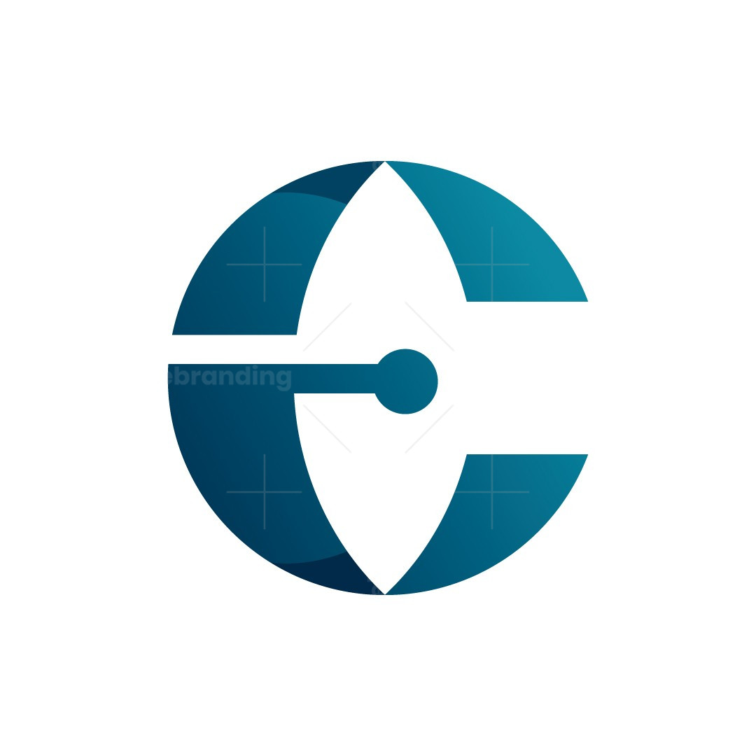 E Letter Tech Logo | Scalebranding