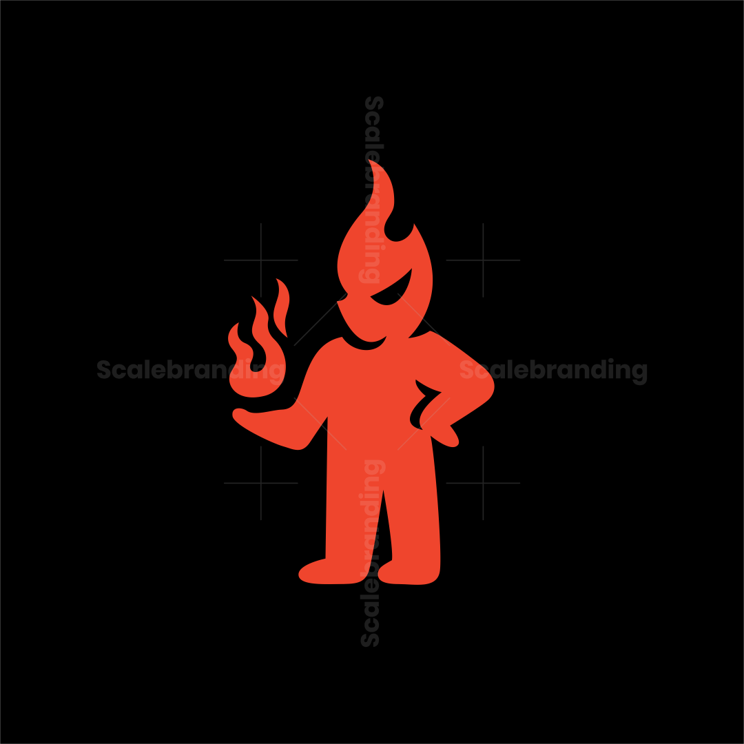 Fireman Logo Firefighter Man Logo | Scalebranding