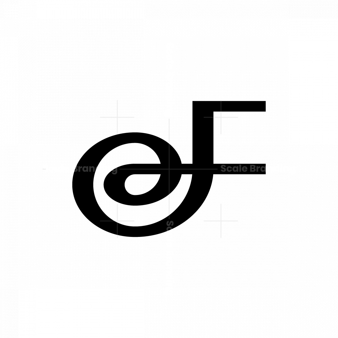 Curvy Letter F Logo | Scalebranding
