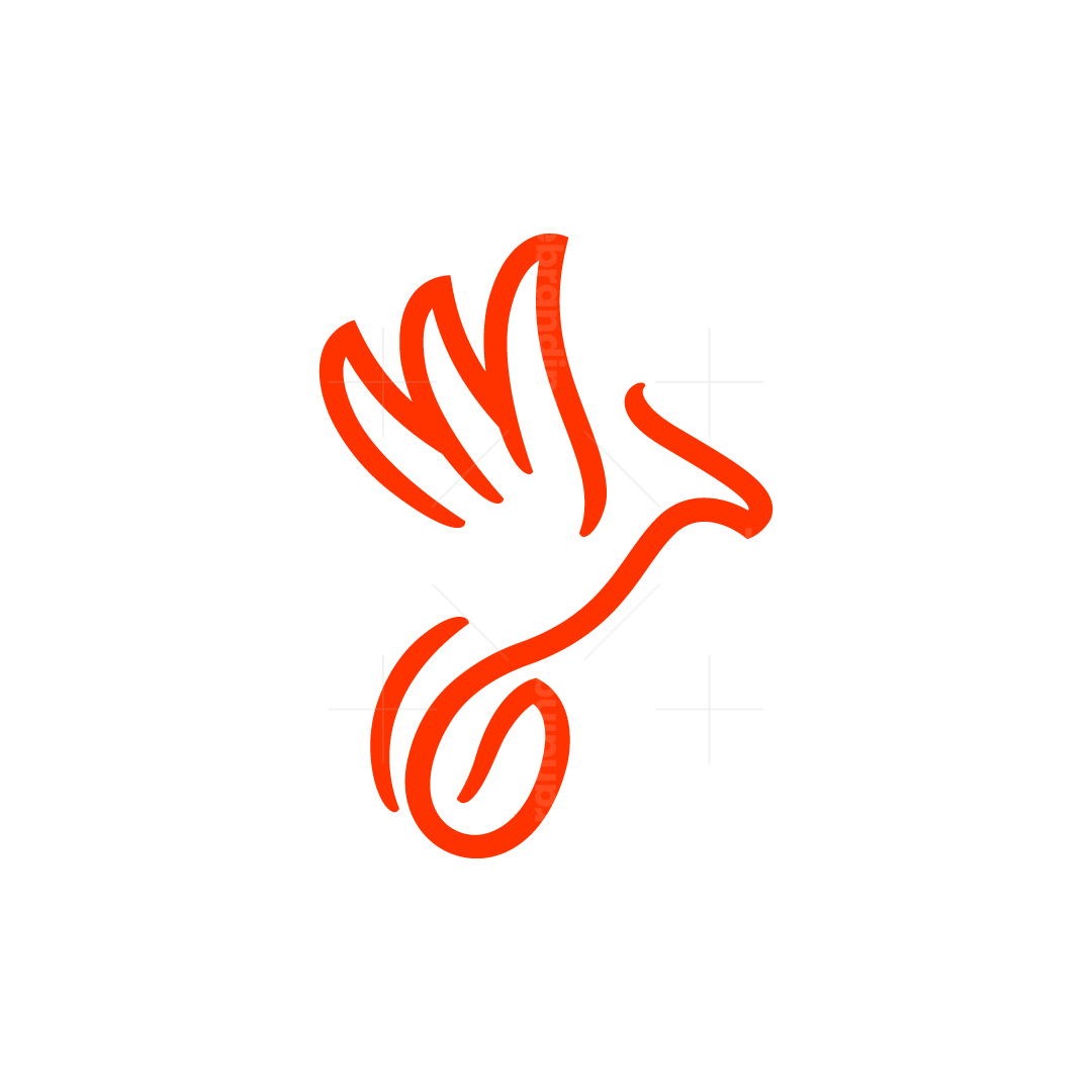 Phoenix Cafe Logo Coffee Bean Phoenix Logo | Scalebranding