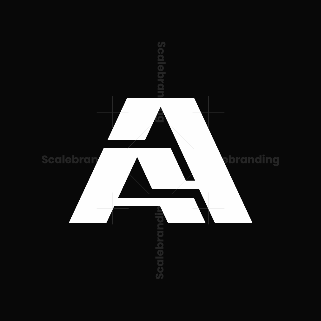Elegant AA Letter Mark Logo | Scalebranding