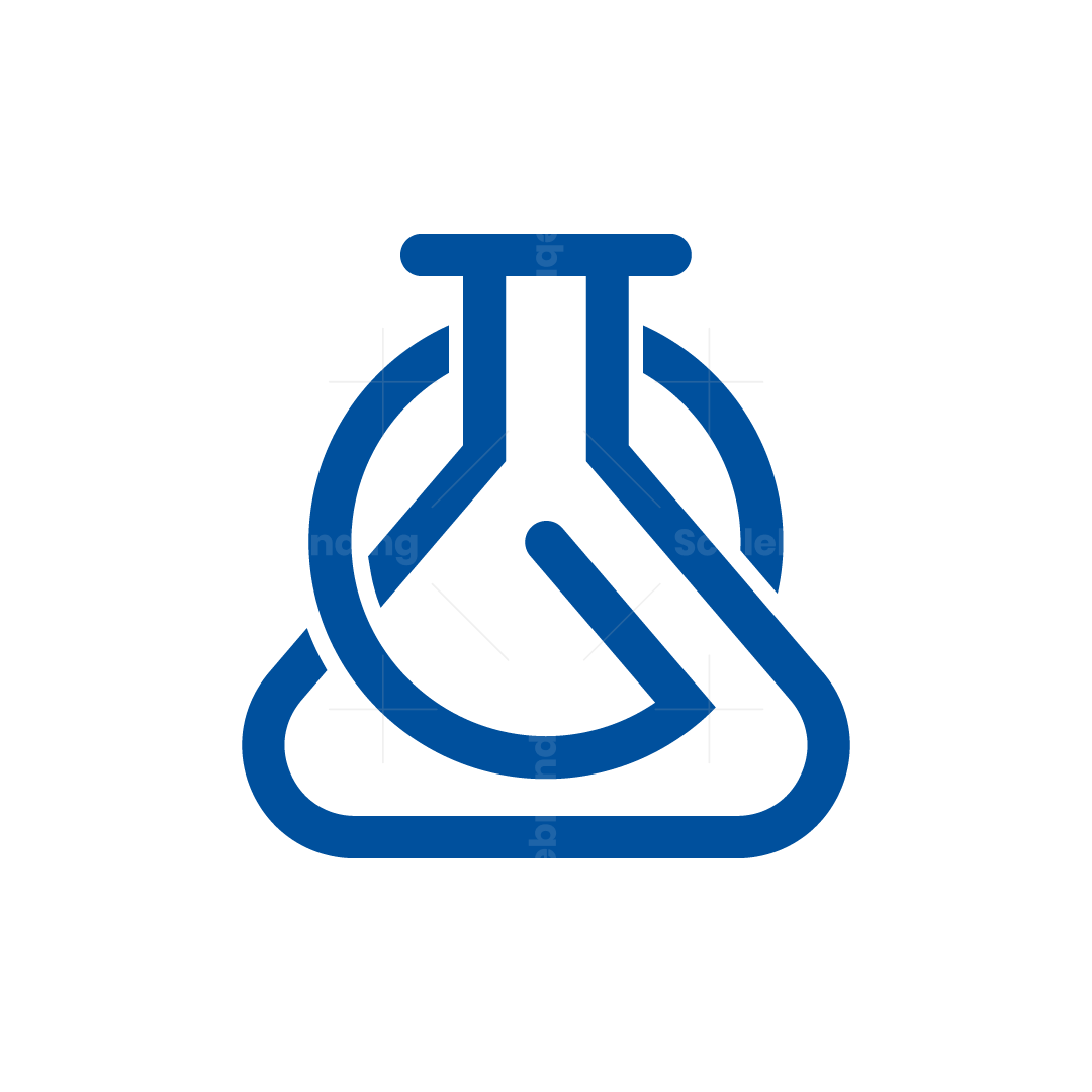 Modern Letter G Laboratory Logo | Scalebranding