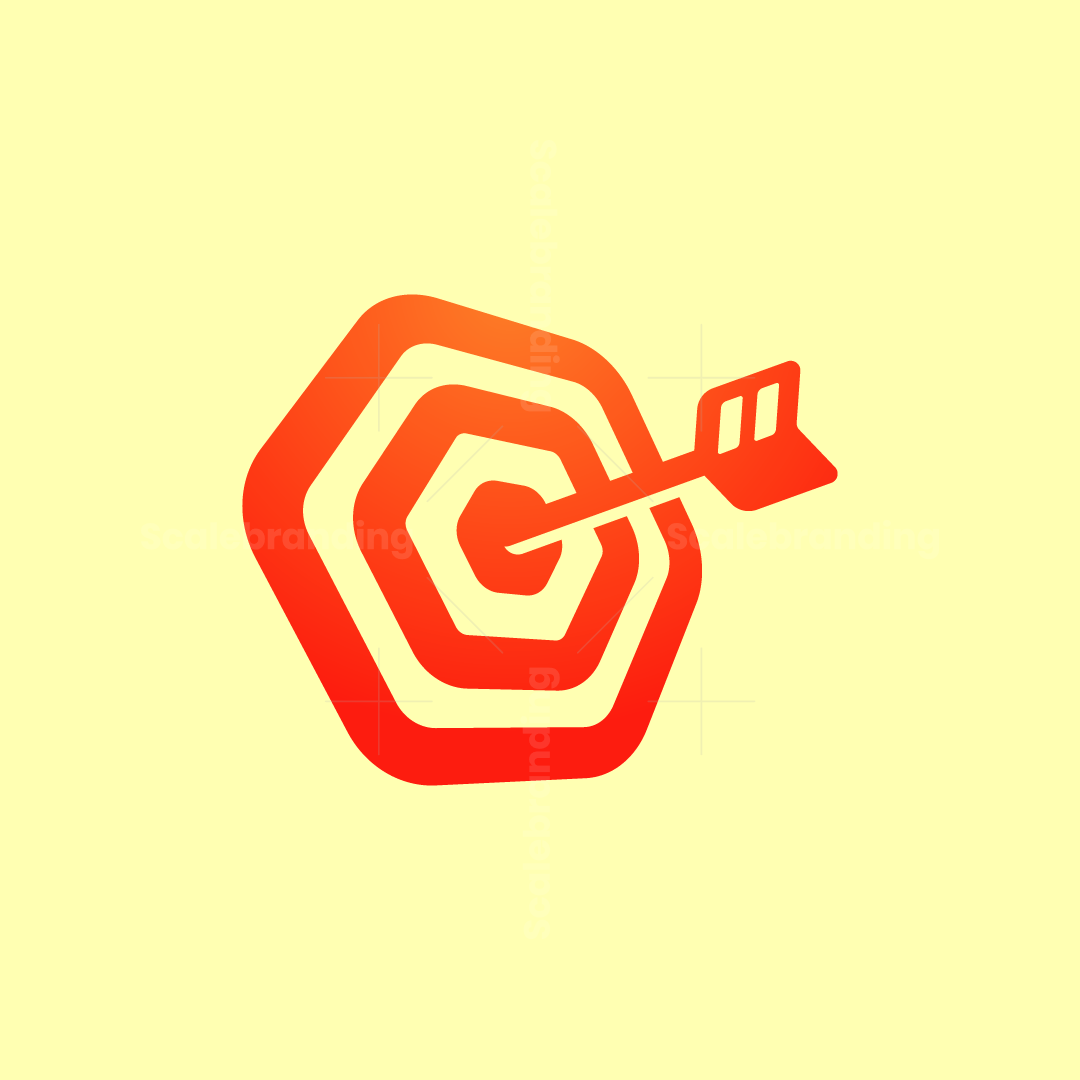 Bullseye Media Tech Arrow logo | Scalebranding