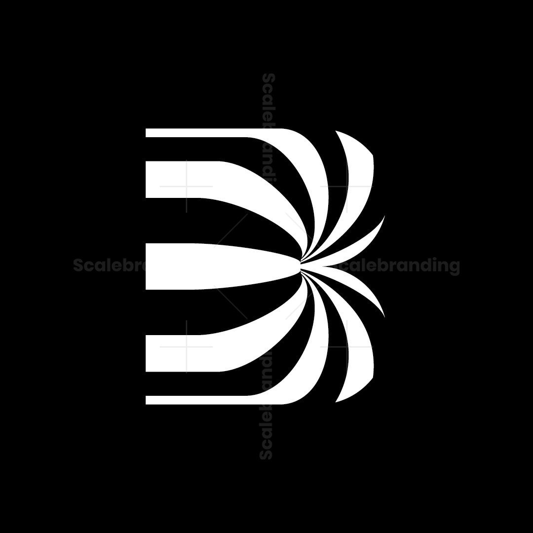 Striped B Logo | Scalebranding