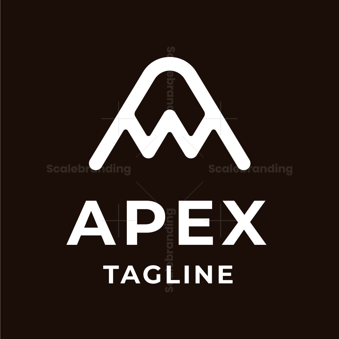 Apex Peak AW Letter Logo | Scalebranding