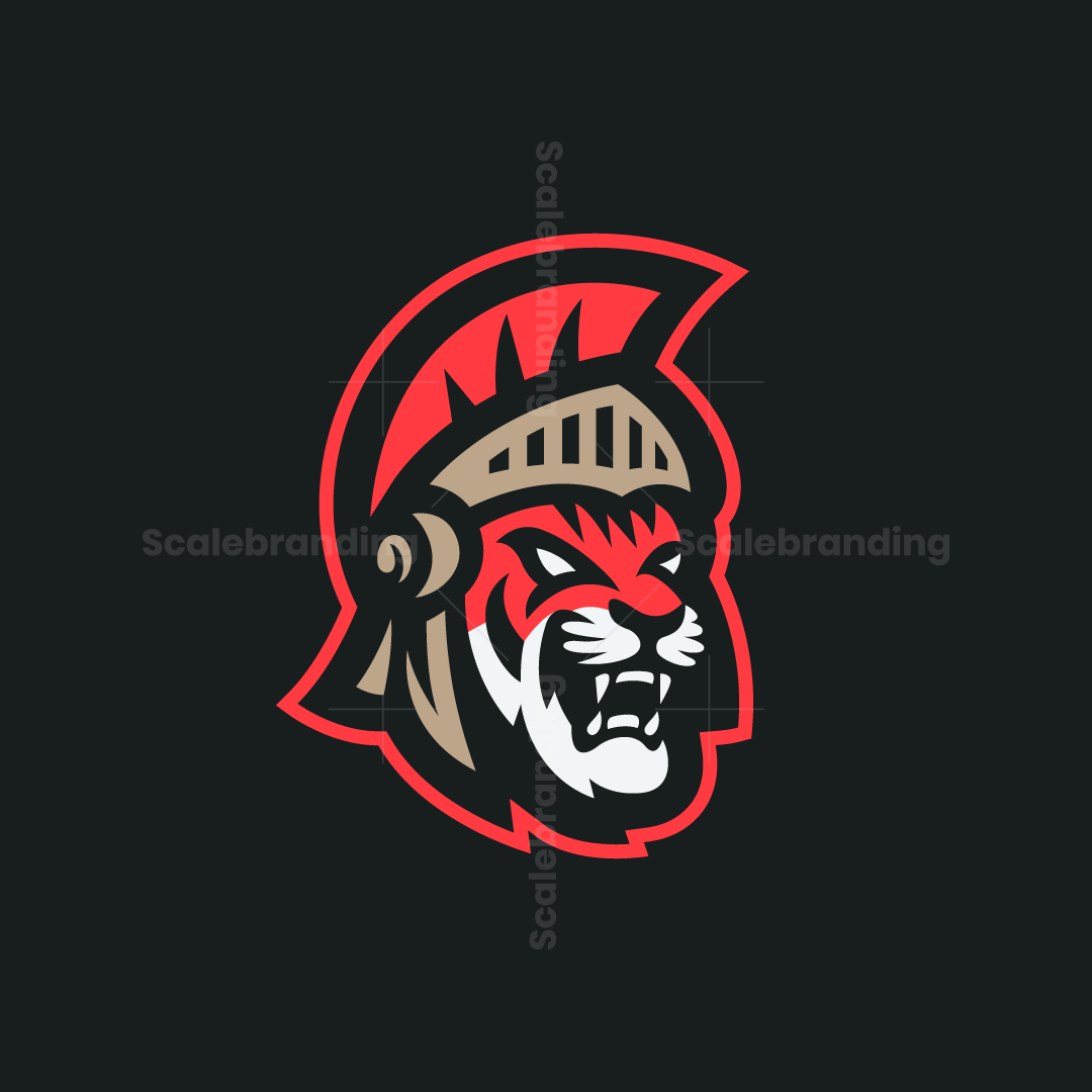 Knight Tiger Mascot Esport Logo | Scalebranding