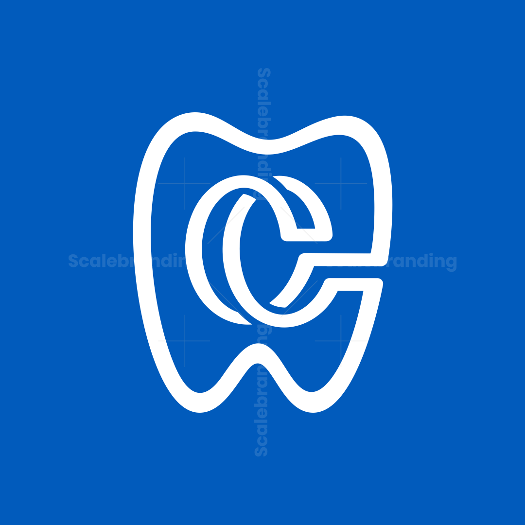 Letter C Dental Tooth Logo | Scalebranding