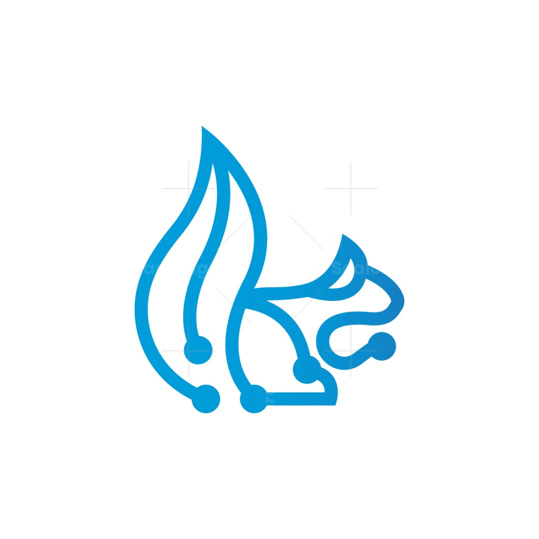 Technology Squirrel Logo | Scalebranding
