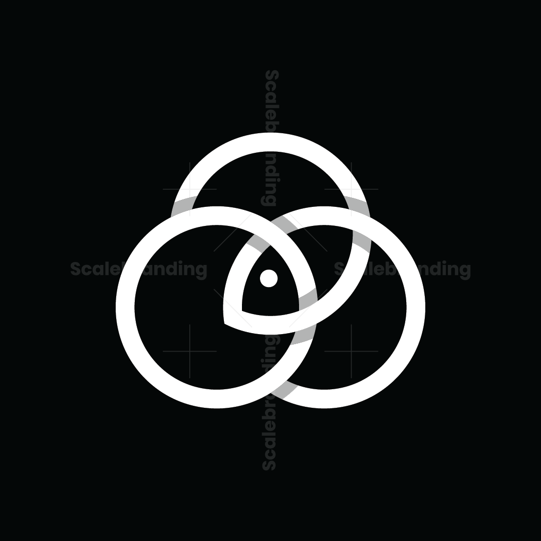 Creative Infinity Fish Cloud Logo | Scalebranding