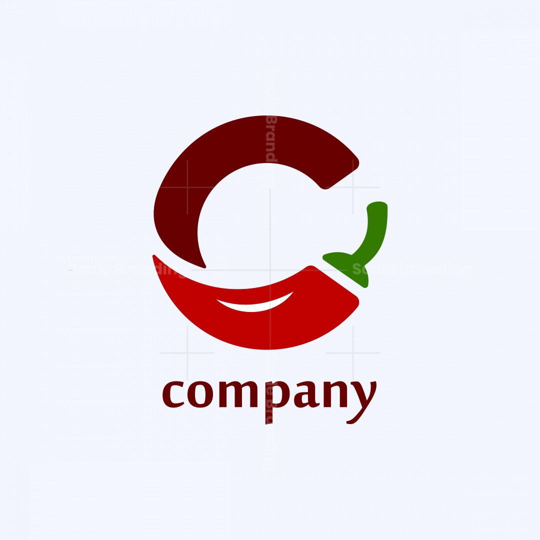 Letter C for chilli logo | Scalebranding