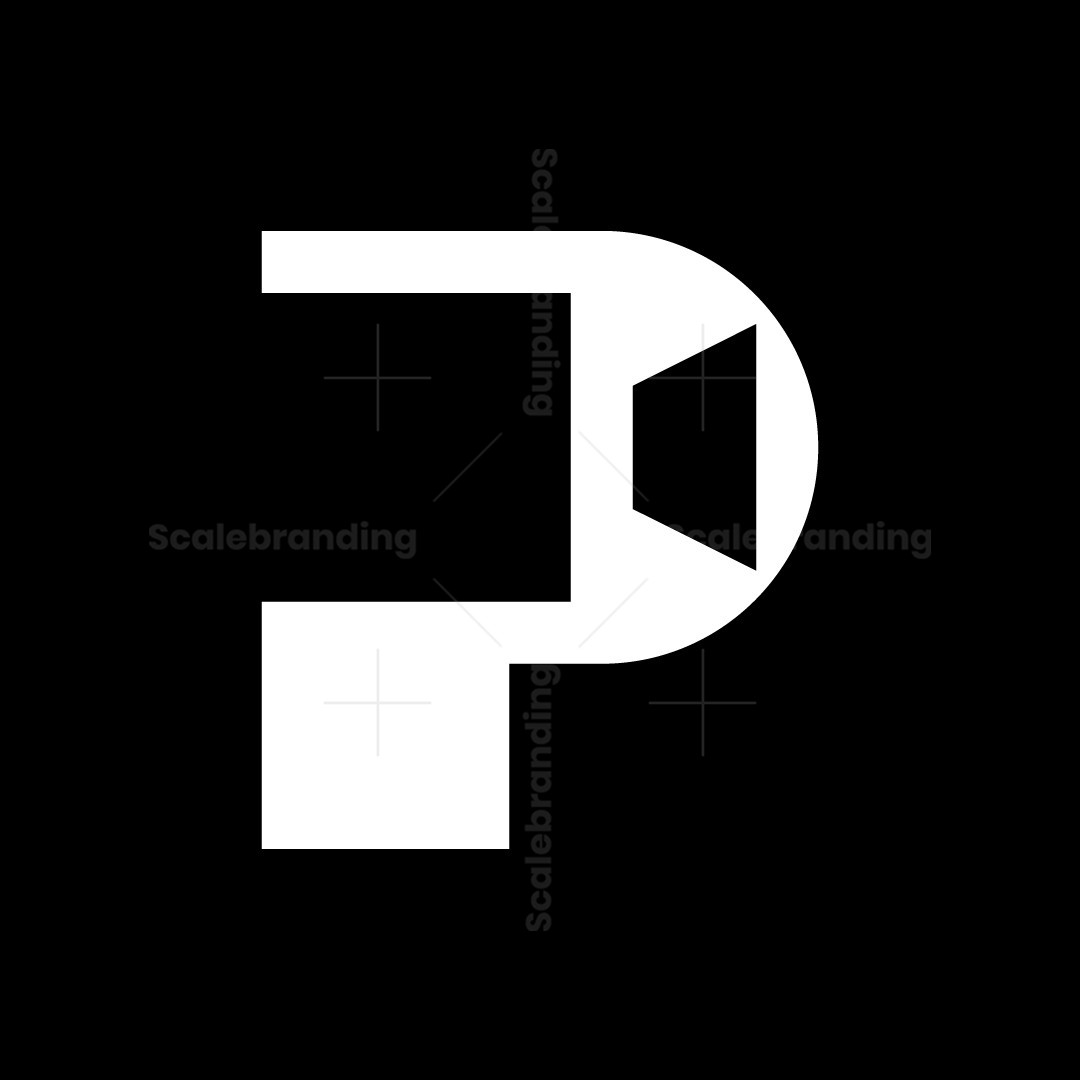Letter P Camera Logo | Scalebranding