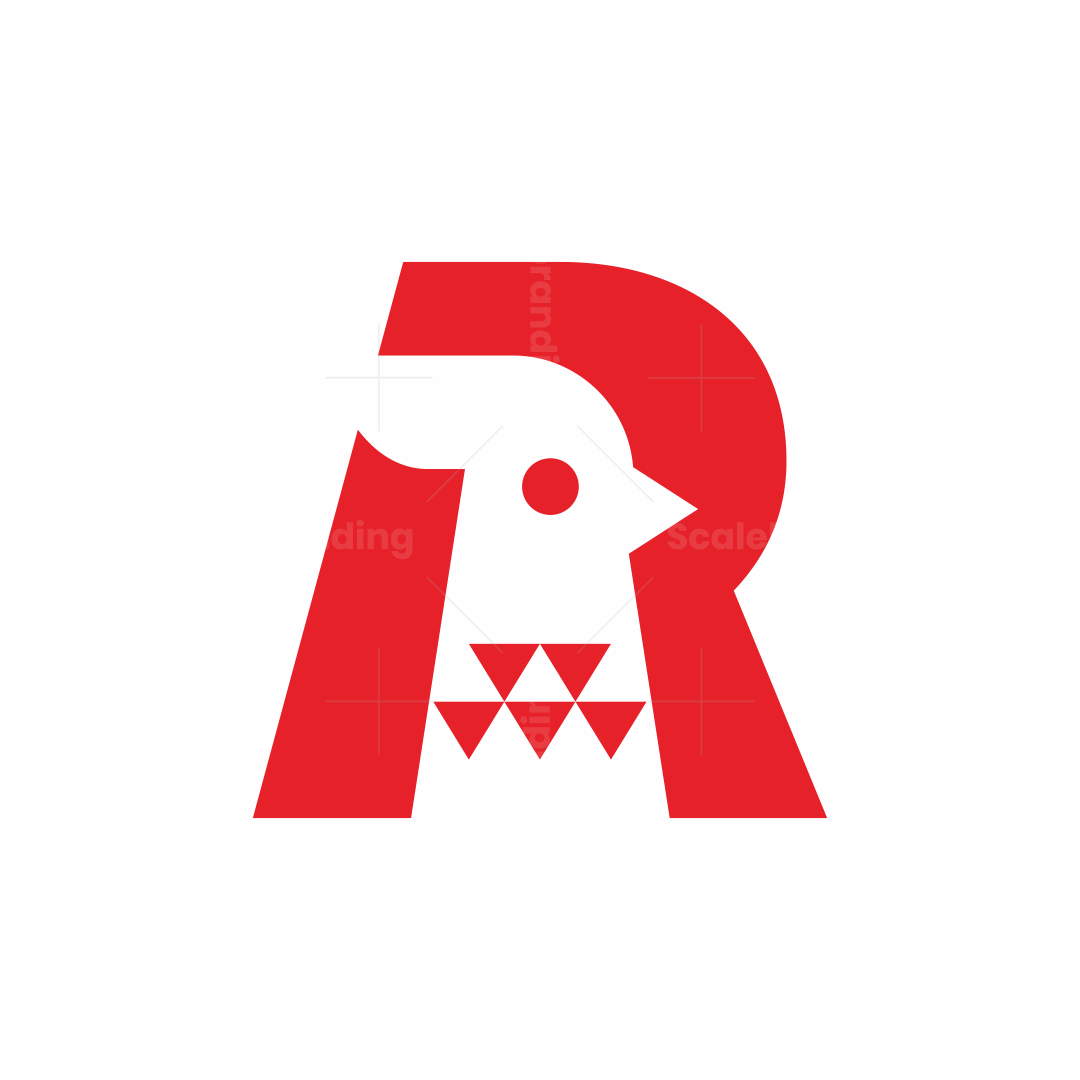 Letter R Rooster Logo | Scalebranding