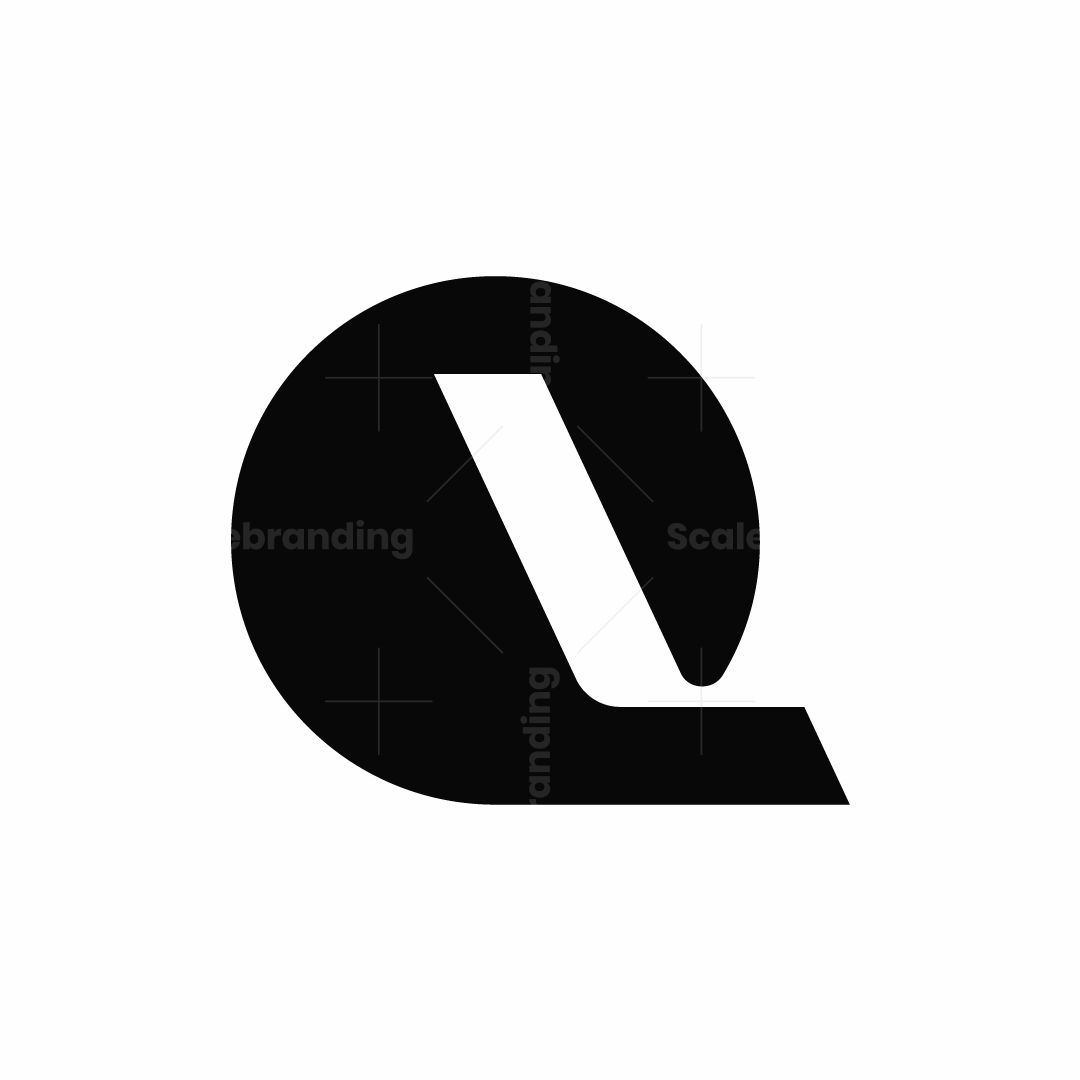 Minimalist Q Or QL Letter Logo | Scalebranding