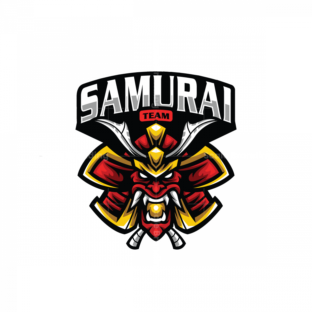 Samurai Team Mascot Logo | Scalebranding