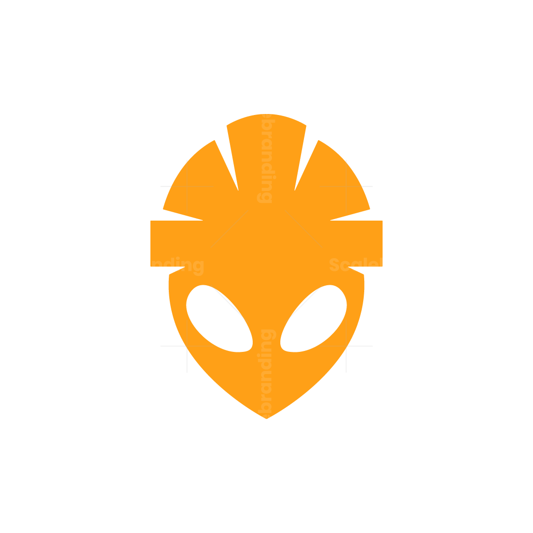 Modern Alien Safety Hardhat Logo | Scalebranding