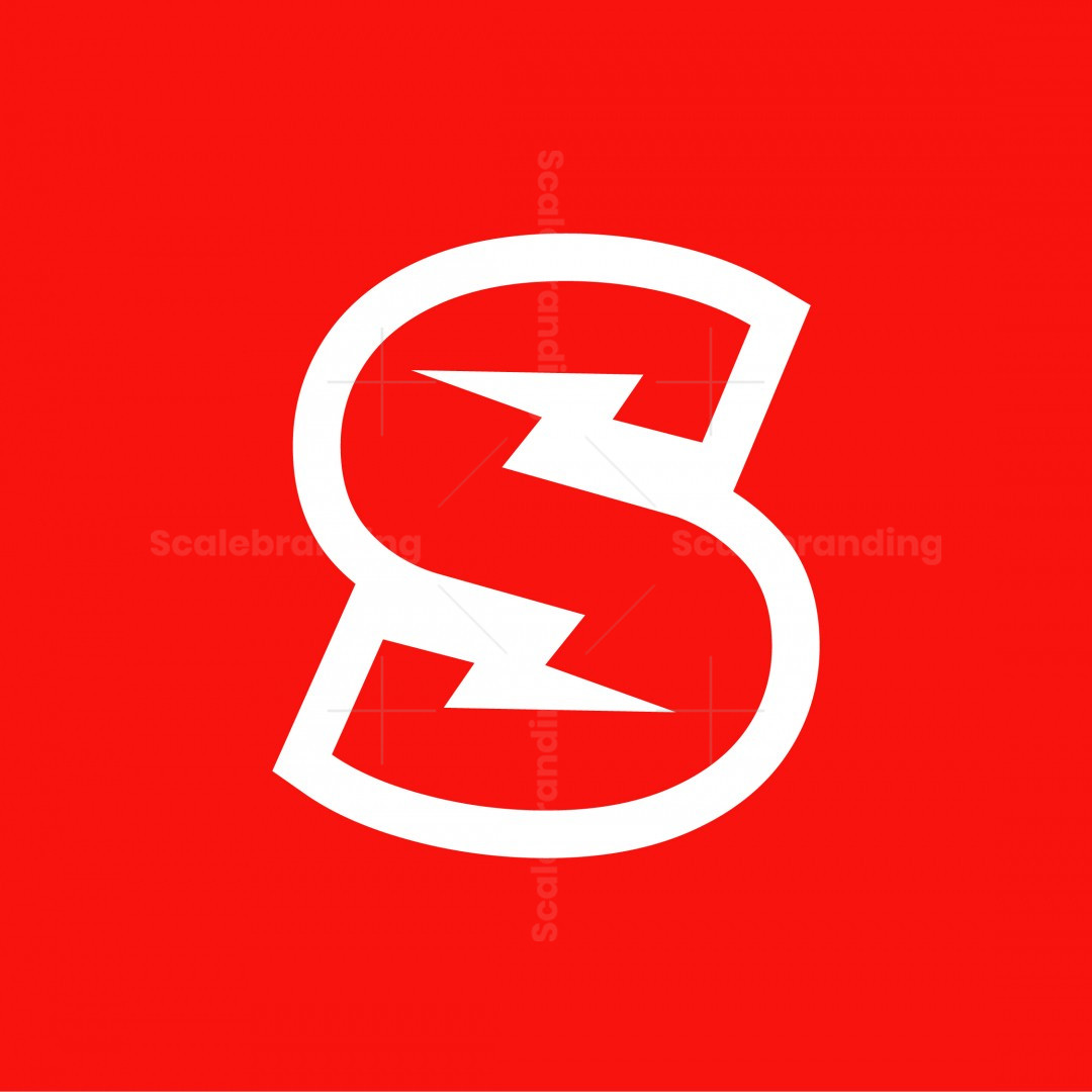 Letter S Lightning Logo | Scalebranding