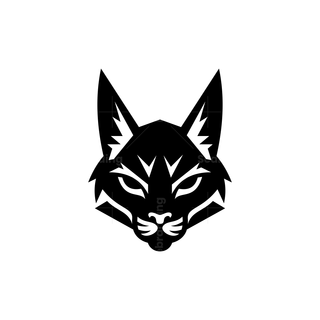 Modern Geometric Lynx Logo Design | Scalebranding