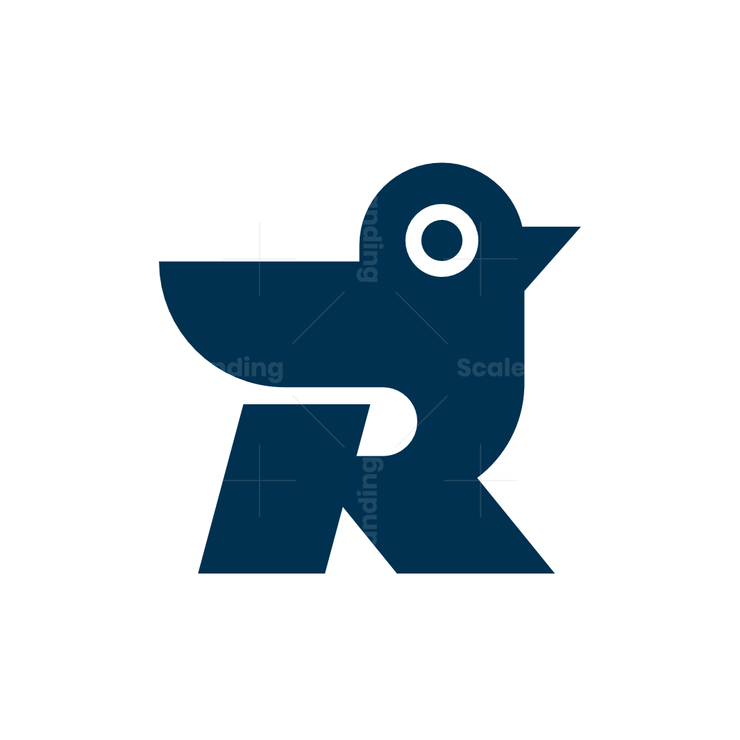 Creative Letter R bird logo | Scalebranding
