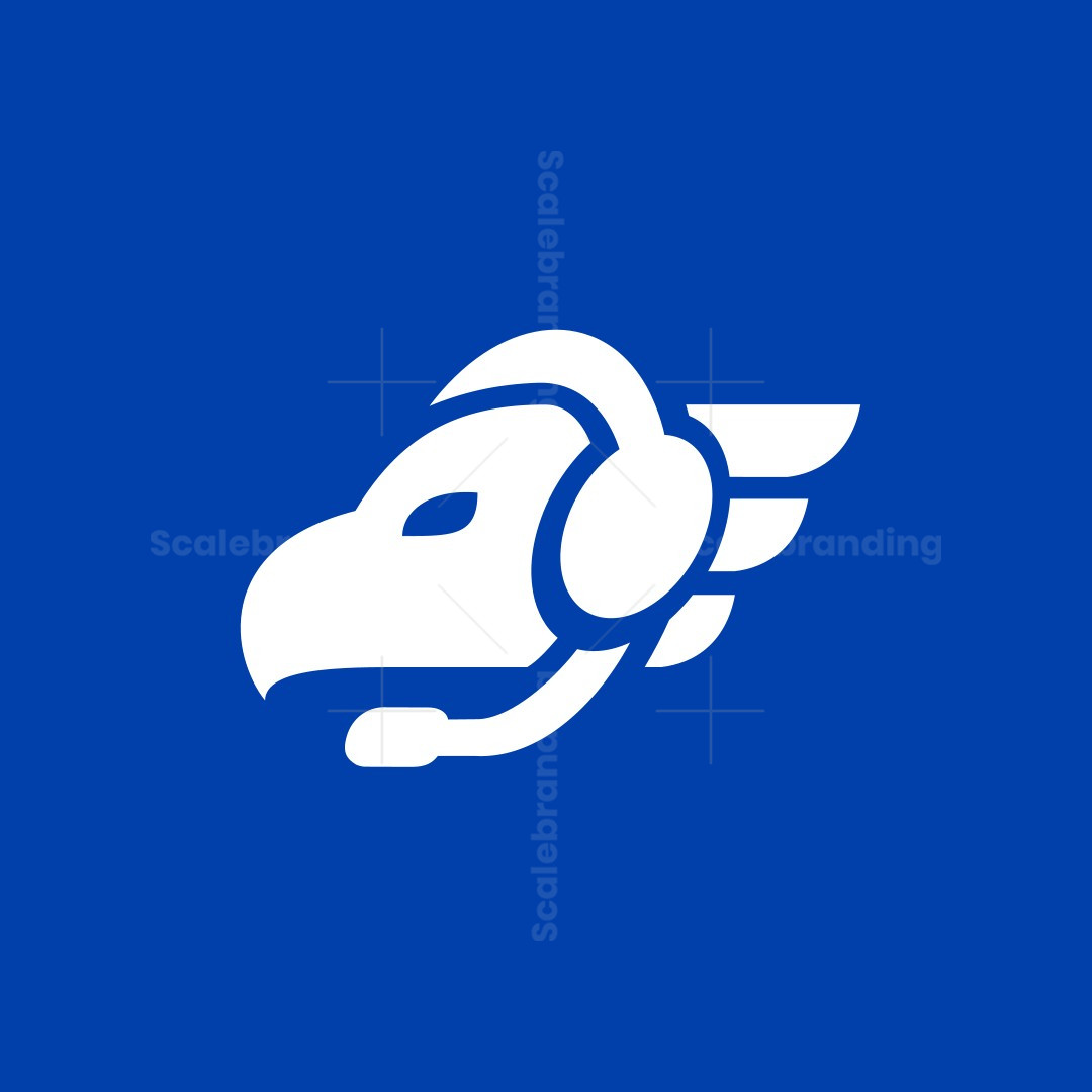 Eagle Headset communications Logo | Scalebranding