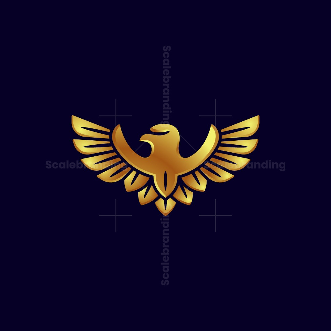 Eagle Leaf Wings Logo | Scalebranding