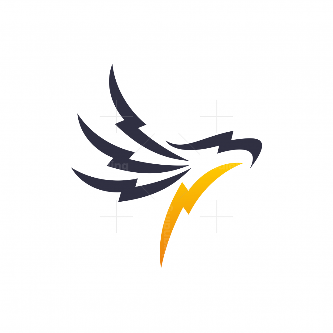 Eagle Lightning Logo | Scalebranding