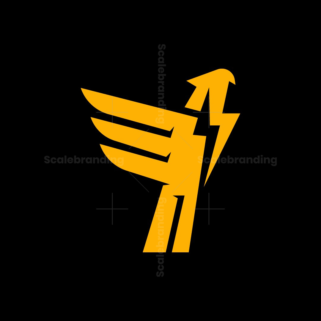 Eagle Lightning Logo | Scalebranding