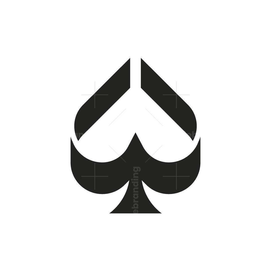 Eagle Or Bird Spade Logo | Scalebranding