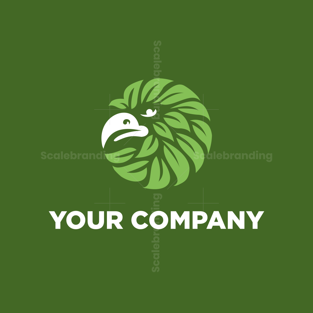 Eagle Tea Leaf or Nature Logo | Scalebranding