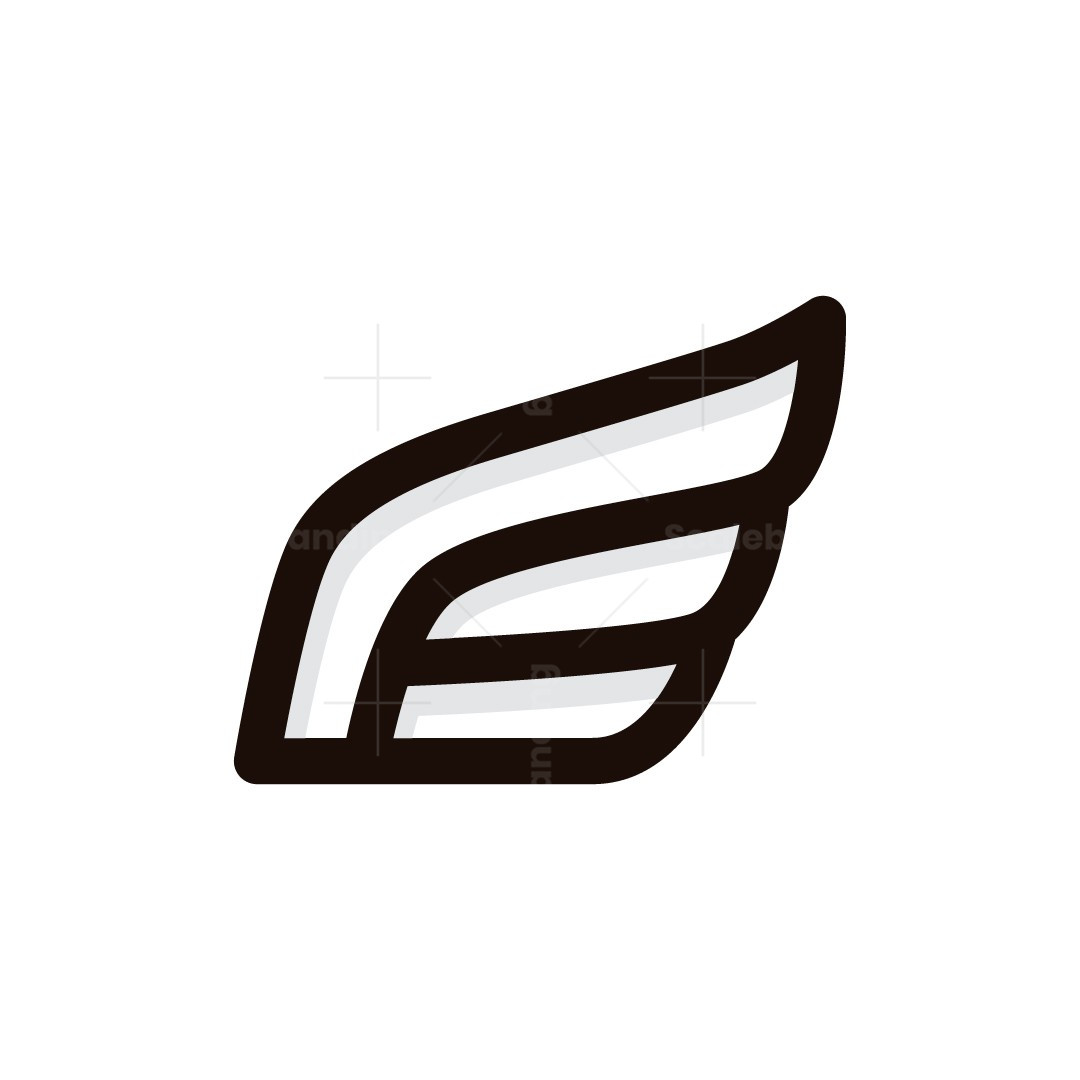 Eagle Wing Letter E Logo | Scalebranding