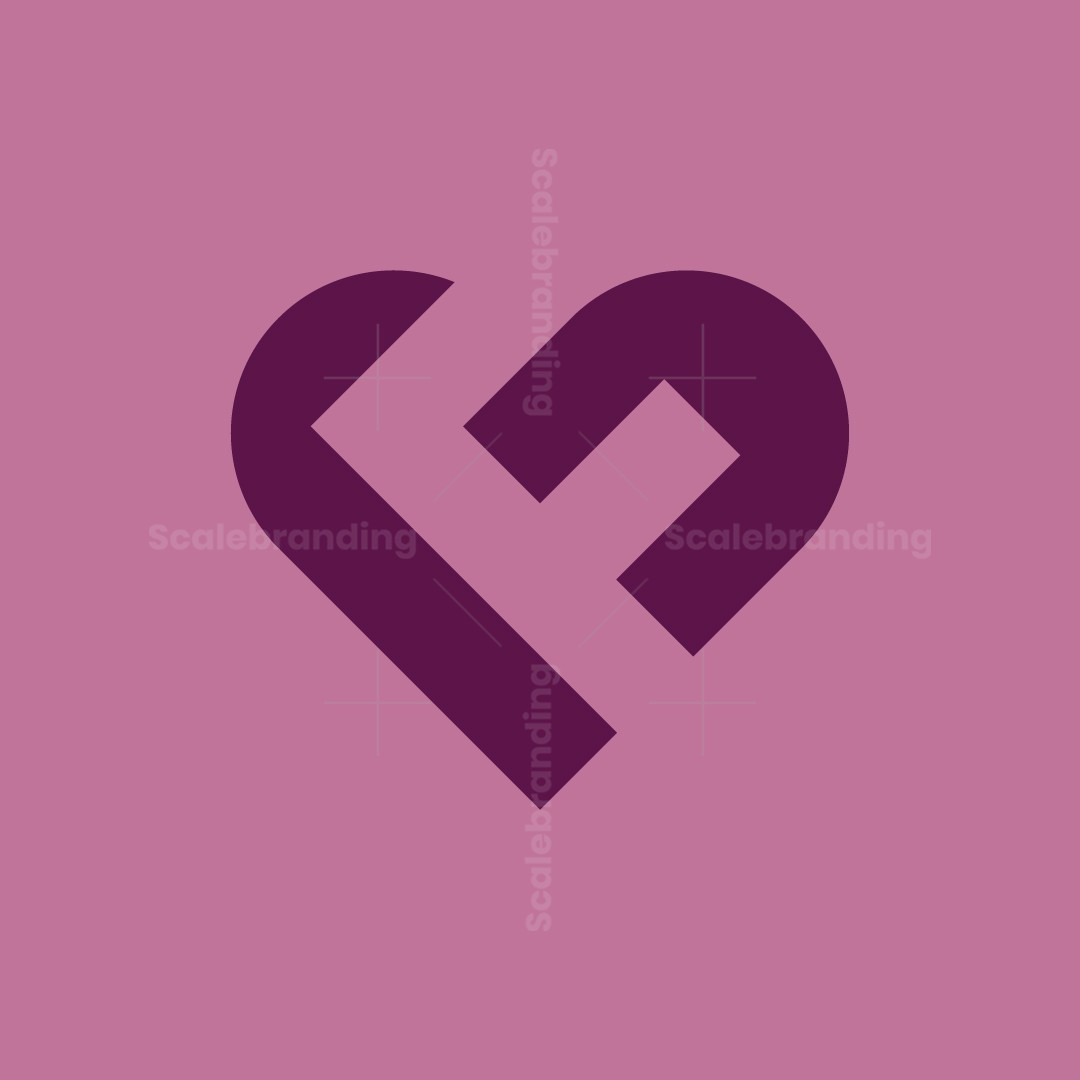 Letter F Love Logo | Scalebranding