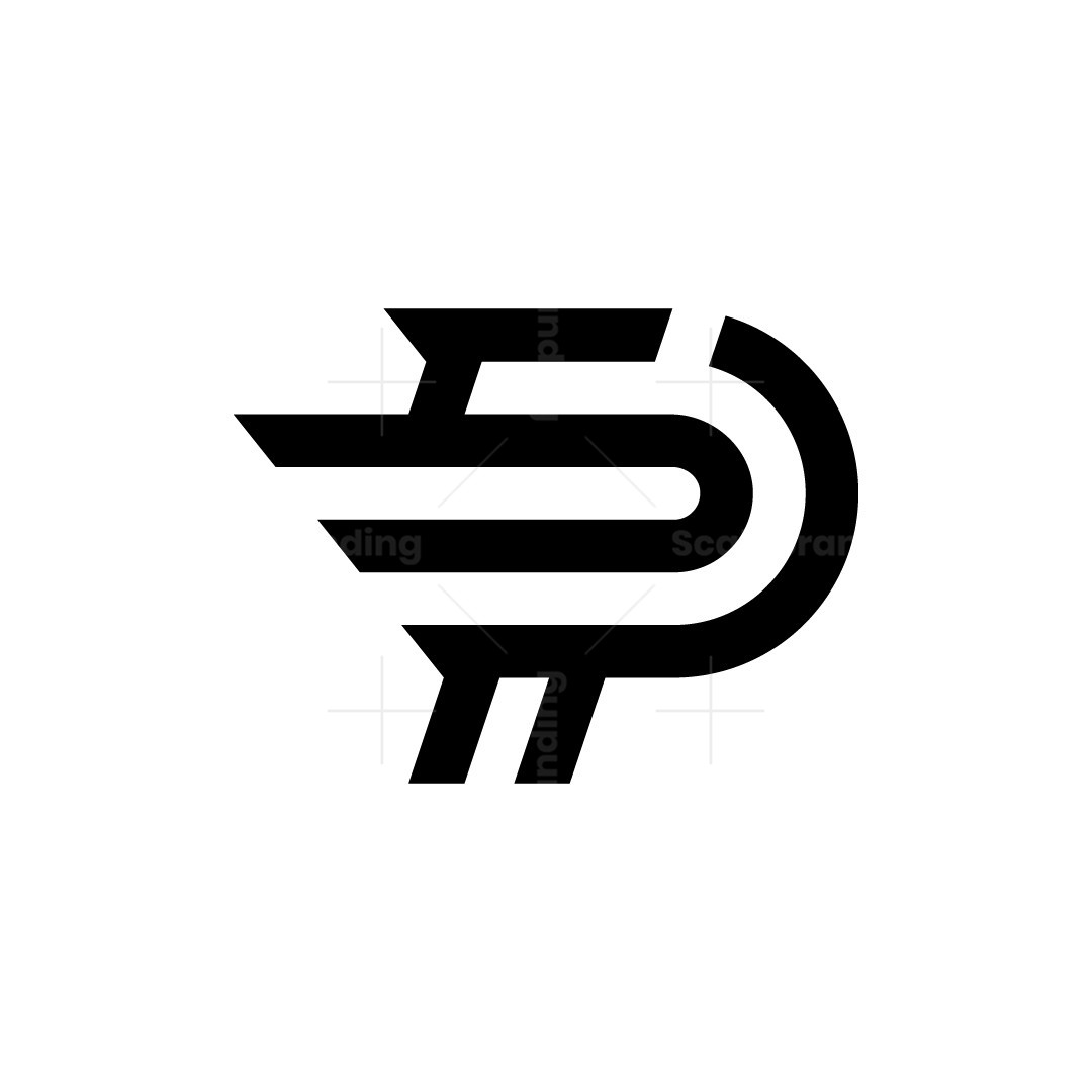 Letter PS or SP Wing Logo | Scalebranding
