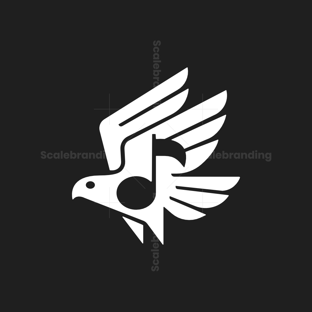 Eagle music note logo | Scalebranding