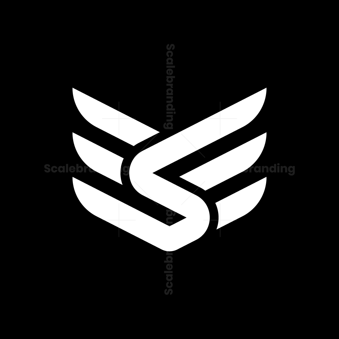Iconic Letter S Wing Logo | Scalebranding