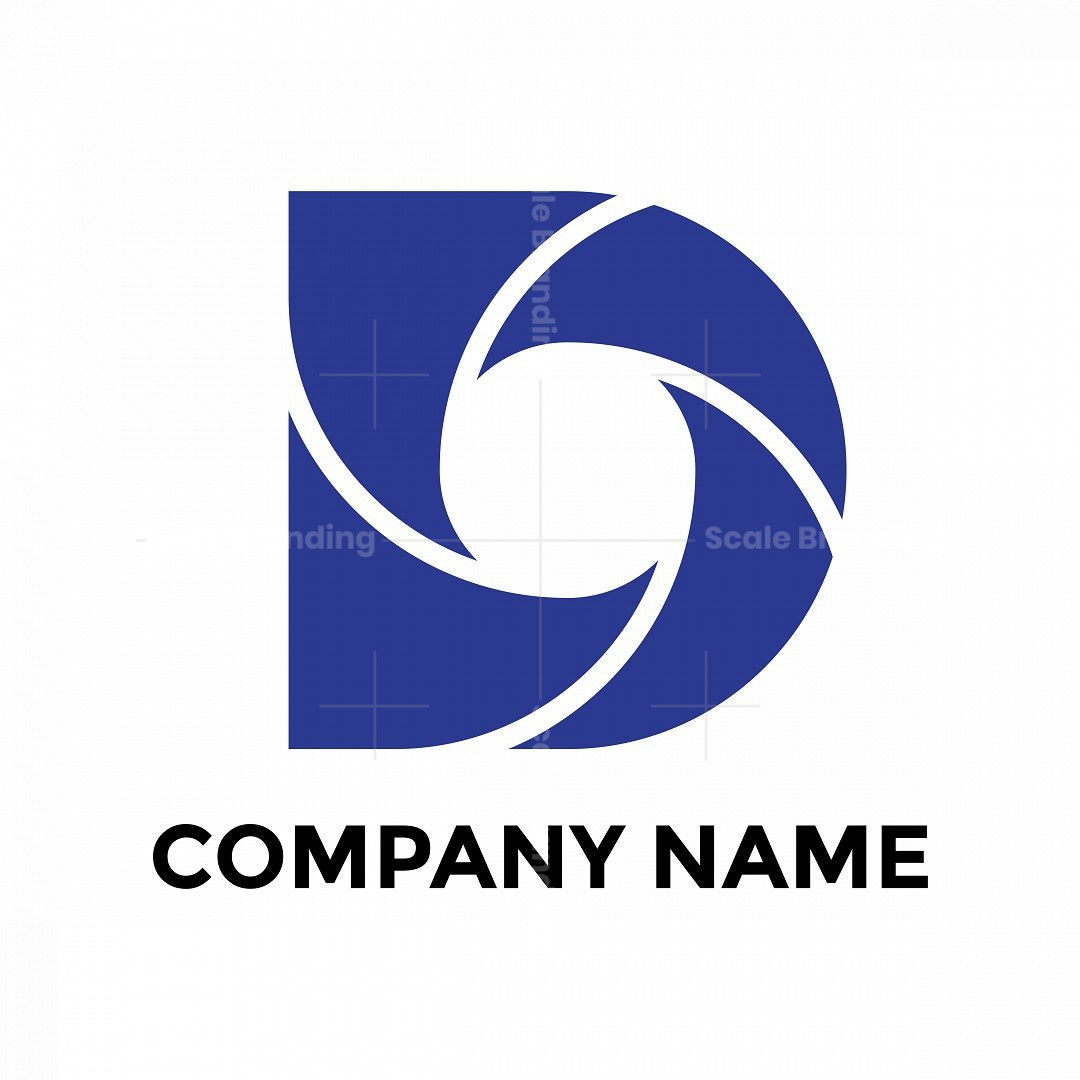 custom D Letter logo | Scalebranding
