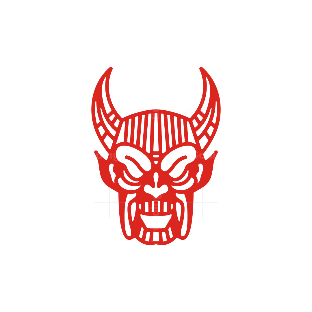 Red Mask Logo