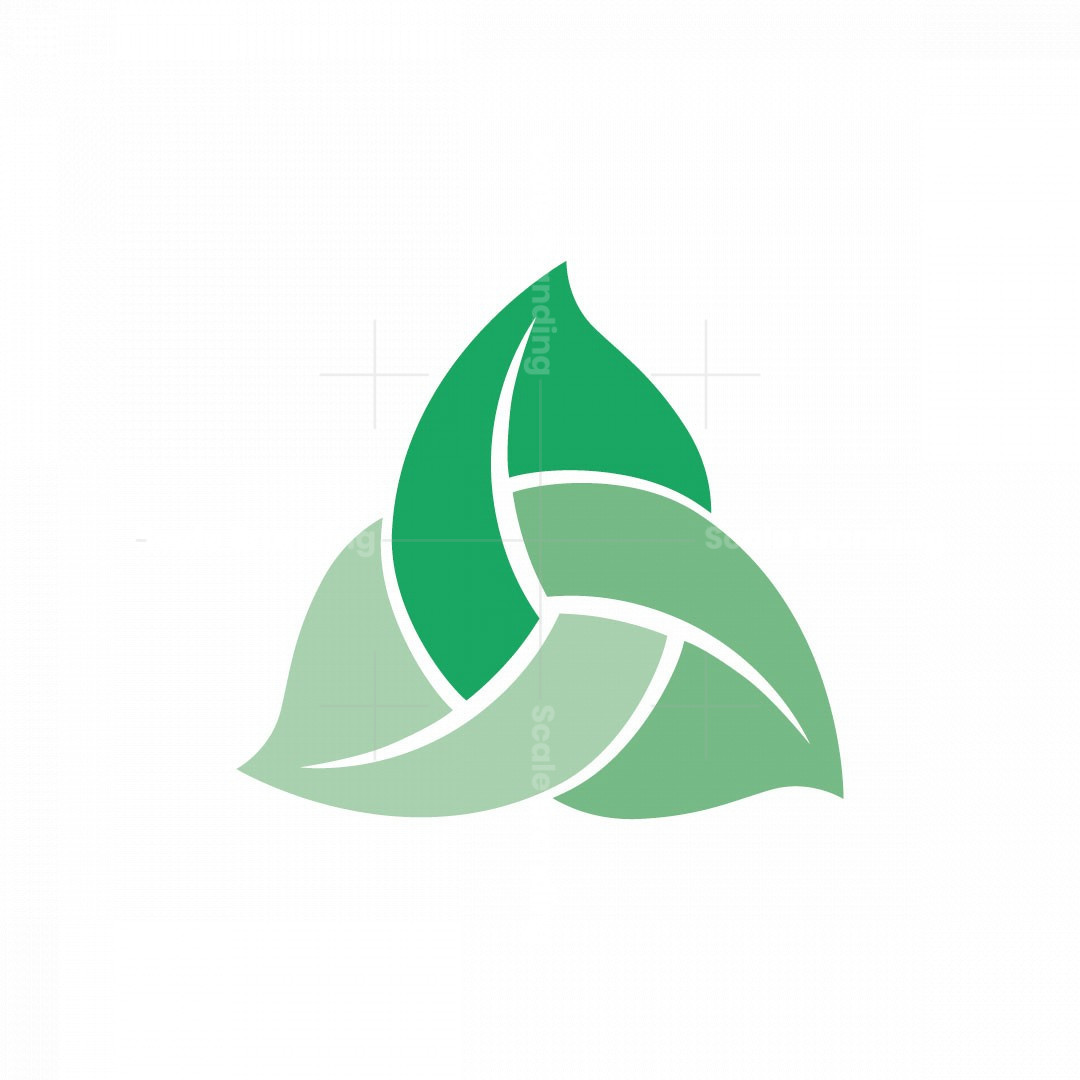 Organic Leaf Logo Png