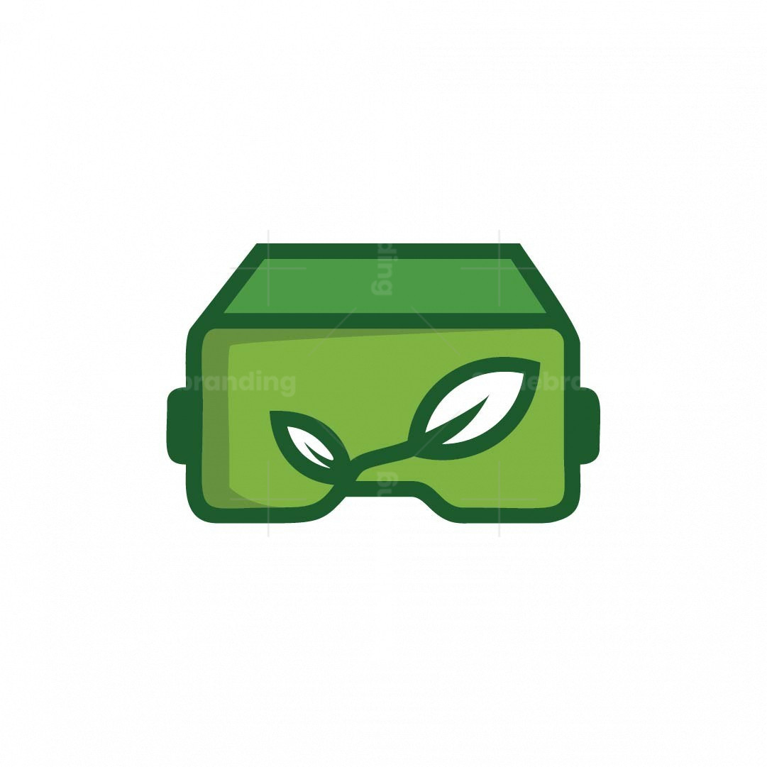 Eco Vr Green Logo | Scalebranding