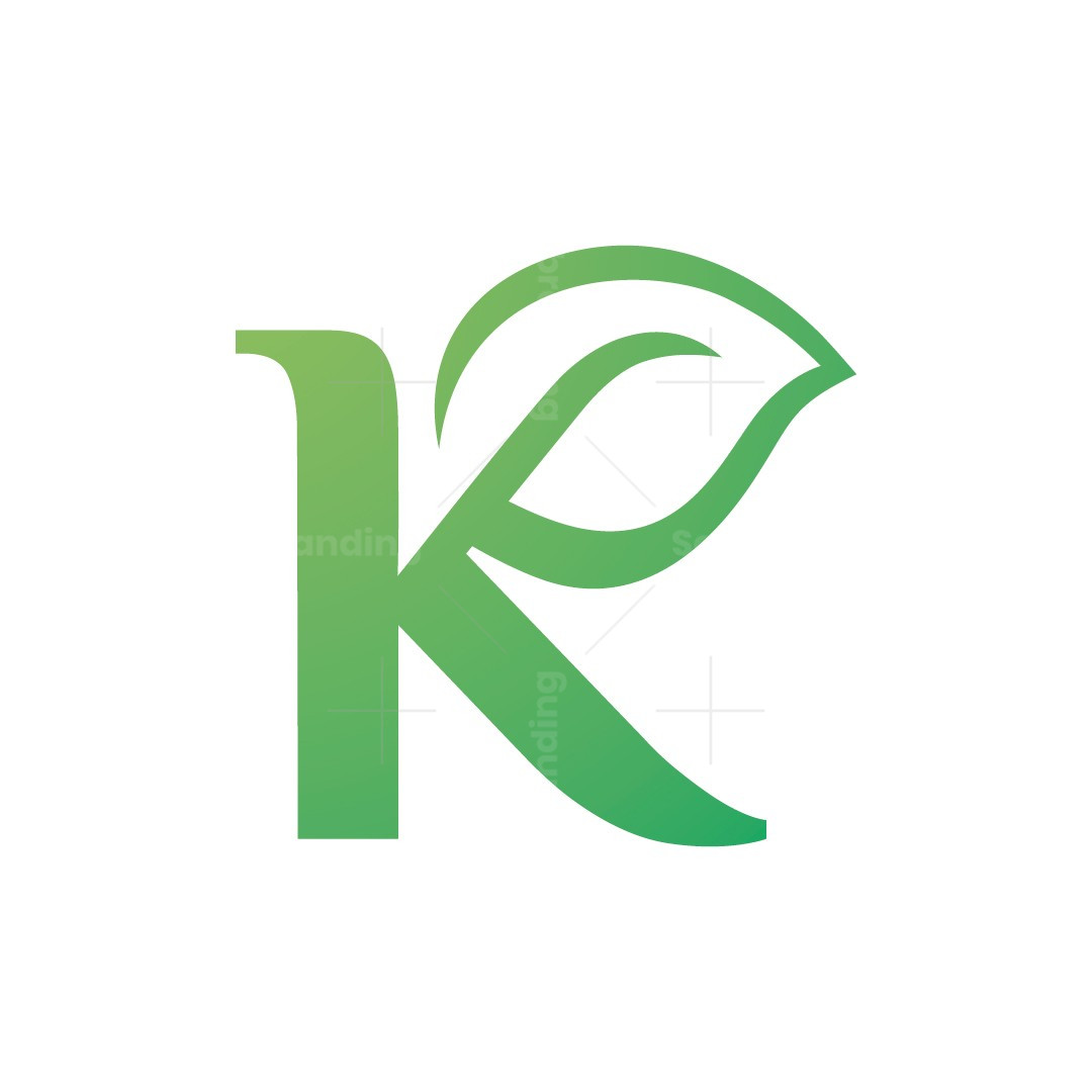 EcoK letter K Logo | Scalebranding